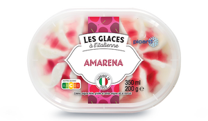 Recette Zuccotto glace au citron et amarena Picard